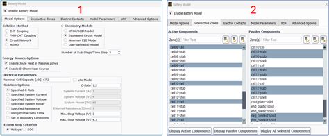 Fluent Equivalent Circuit Model Applied To Steady State Battery Module