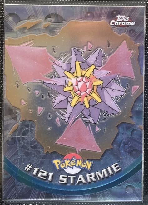 Starmie Pokemon Topps Chrome Trading Cards Series 2 DigitalTQ