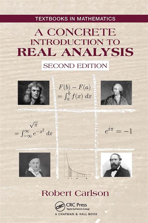 Buy A Concrete Introduction To Real Analysis Textbooks In Mathematics