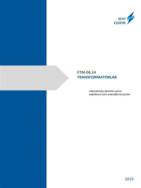 Elektrik Maşınları 2 Lab Pdf