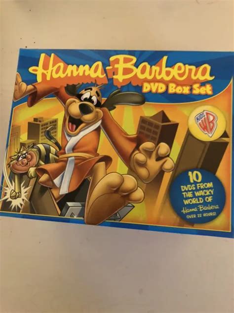 Hanna Barbera 10 Dvd Box Set Cartoon Collection Region 2 Wacky Races
