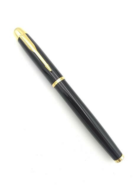 Parker Im Black And Gold Medium Steel Nib Pen Realm