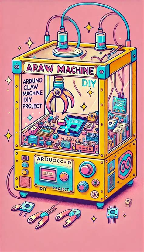 Diy Arduino Claw Machine Project In 2025 Toy Claw Machine Arduino