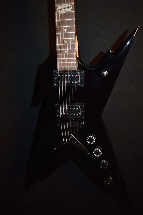 Dean Dimebag Razorback Db Classic Black Electric Guitar Brand Reverb