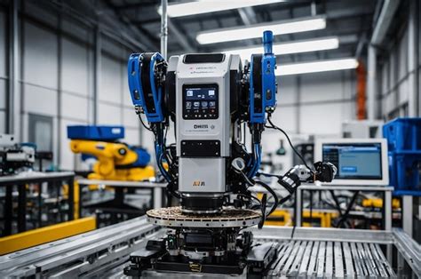 Ai Robotics And Automation Systems For Modern Factories Premium Ai Generated Image