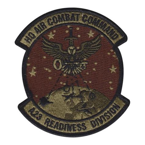 HQ ACC A Readiness Division OCP Patch Headquarters Air Combat Command Patches