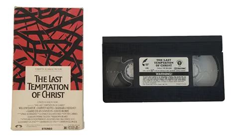 The Last Temptation Of Christ Vhs Mercadolibre