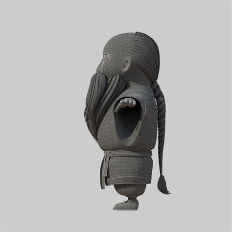 만화 노인 Vray 3d 모델 15 Ma Unknown Free3d