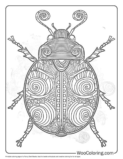 100 Beetle Coloring Pages Free Pdf To Print Woo Coloring