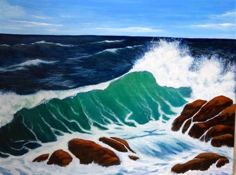 Captivating Waves Painting