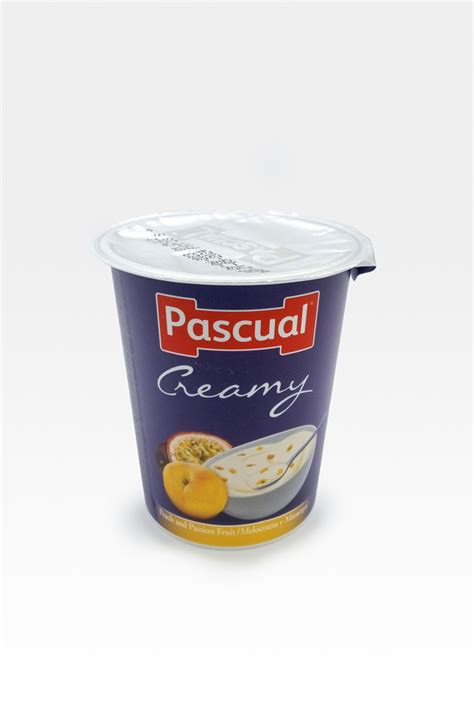 Yogurt Pasteurizado Cremoso Melocotón Maracuya Pascual 125g CBM