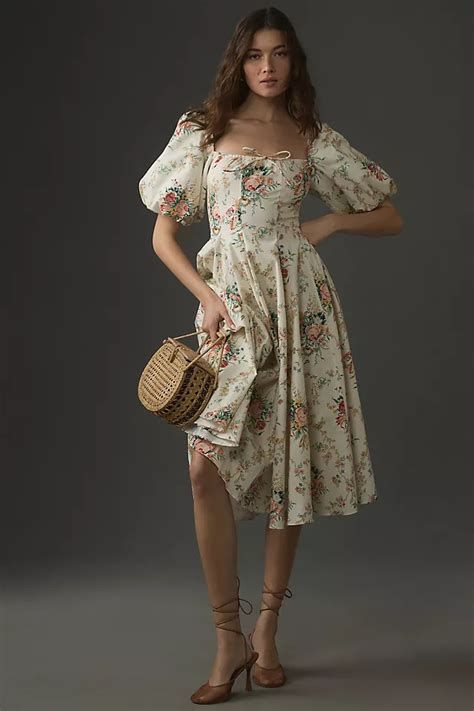 Selkie Garland Day Dress Anthropologie