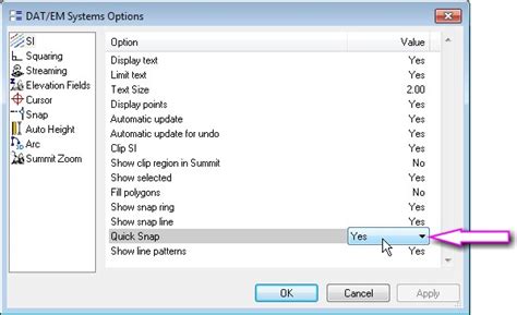 Tech Tip Snapping In Arcmap Datem Systems International