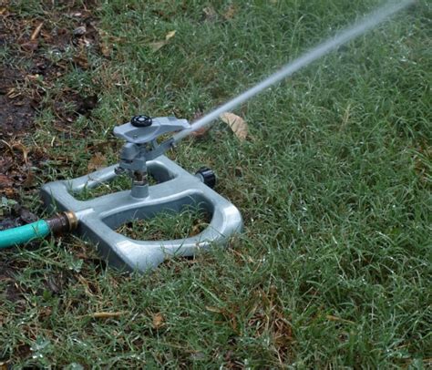 Conservative Turfgrass Irrigation Home And Garden Information Center