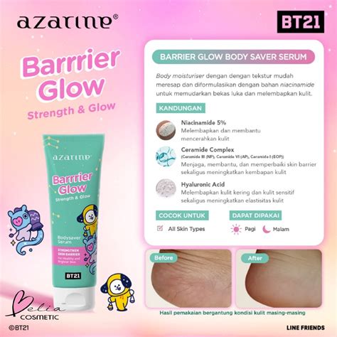 Azarine X BT Body Guard Moisturizer Sunscreen Serum Ml SPF PA Body Saver