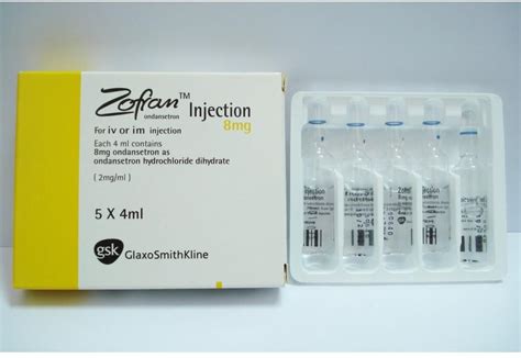 Zofran 8 Mg 4 Ml 5 Amp Price From Seif Online In Egypt Yaoota