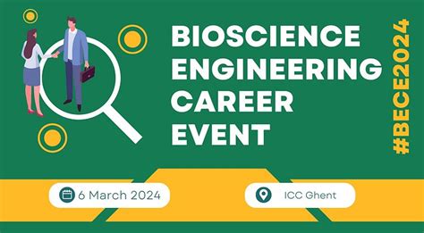 Bioscience Engineering Career Event ‼️ Join The The 26th Edition Of The