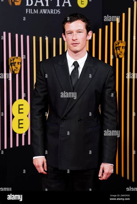 Callum Turner Attends The Bafta Film Awards 2024 At The Royal Festival