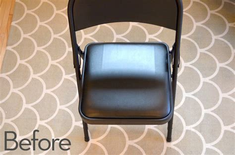 How To Easy Diy Folding Chair Makeover Curbly