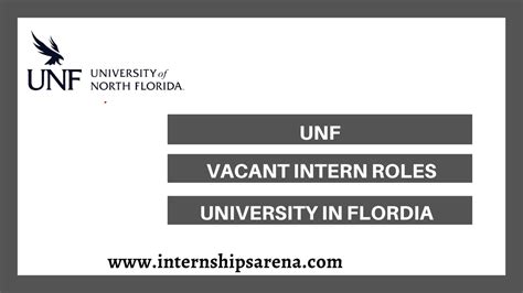 Unf Internships In 2024 University Of North Florida Internships Arena