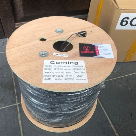 Jual KABEL Dropcore Core Drop Wire Core Gepeng M Fiber Optic Fo Shopee Indonesia