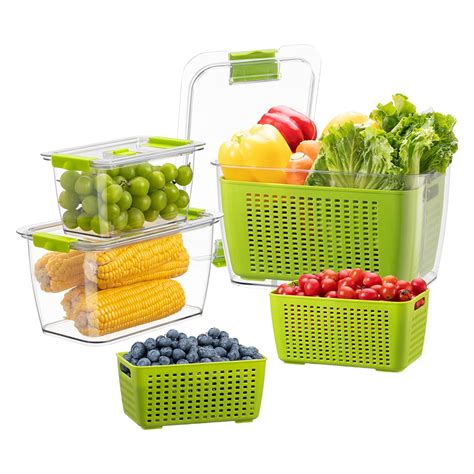 Fresh Container 3 Pack Produce Saver Makeoveridea
