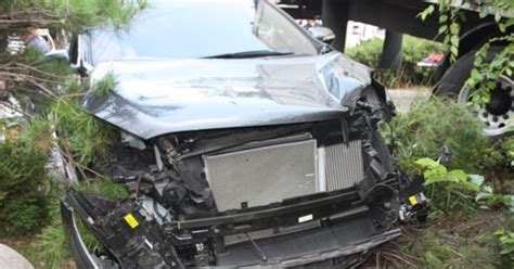 용인 대형마트 앞 도로서 삼중 추돌사고