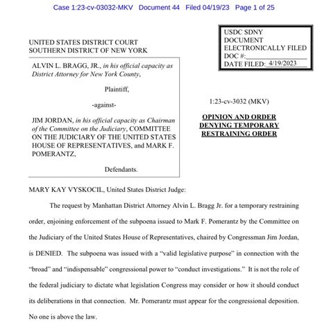 Updated Judge To Rule On Congress Subpoena In Trump Case Promptly