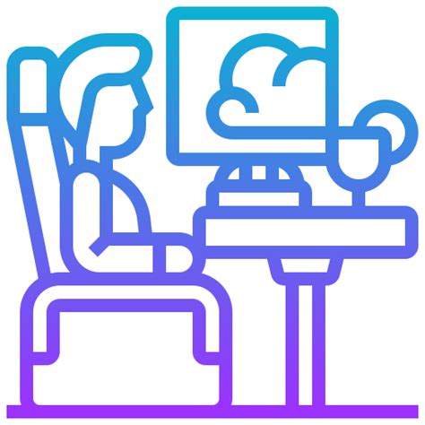 Business Class Meticulous Gradient Icon