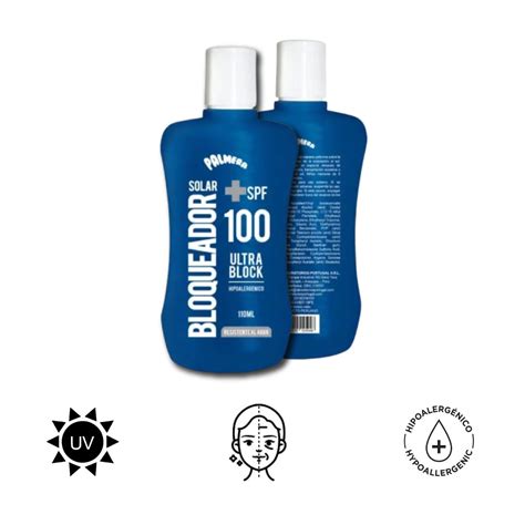 Bloqueador Solar Palmera Sun Spf 100 De 100ml Savi Safety