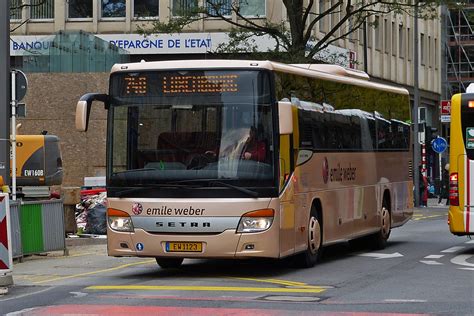 EW Setra S UL Von Emile Weber Im Bild Festgehalten In Der Stadt Luxemburg Bus Bild De
