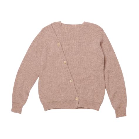 자크뮈스 르 가디건 포 어시메트릭 가디건 베이지 Jacquemus Kream