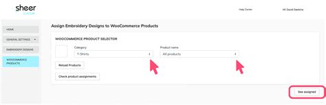 Assign Embroidery Design To WooCommerce Categories Sheer Custom