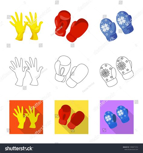 Vector Illustration Silhouette Safety Icon Collection Stock Vector