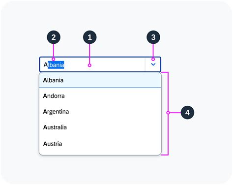 Combobox Sap Fiori For Web Design Guidelines