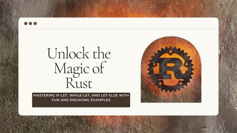 Chidozie C Okafor On Linkedin “unlock The Magic Of Rust Mastering If