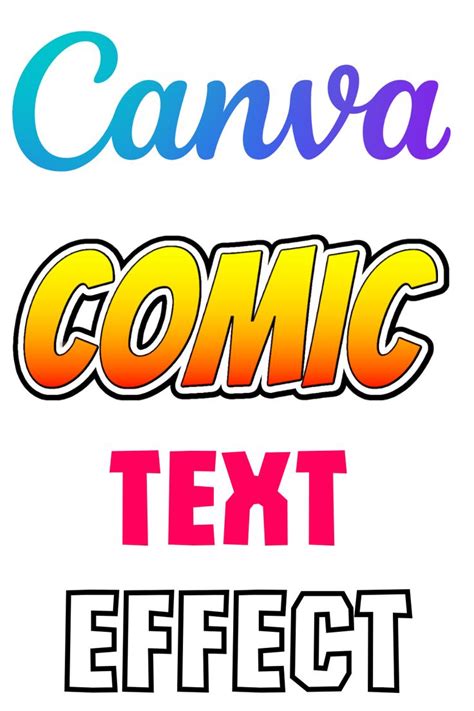 Canva Text Effects