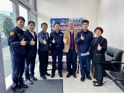1110204葉教育長爾煙率隊前往桃園市政府警察局蘆竹分局及龜山分局訪視專40期學生實習情形