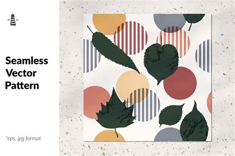 Autumn Leaves Seamless Pattern By North Sea Studio TheHungryJPEG