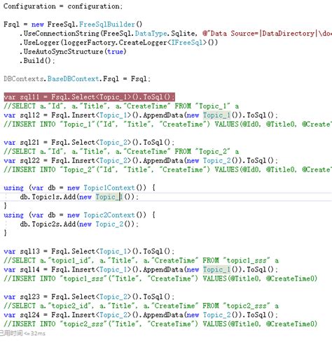 建议能结合EF Core的一些特性来弄 Issue 4 dotnetcore FreeSql GitHub