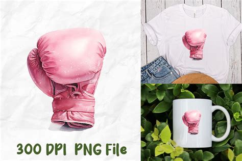 Breast Cancer Pink Boxing Glove Graphic By Unlimab · Creative Fabrica