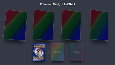 Pokemon Card Holo Effect