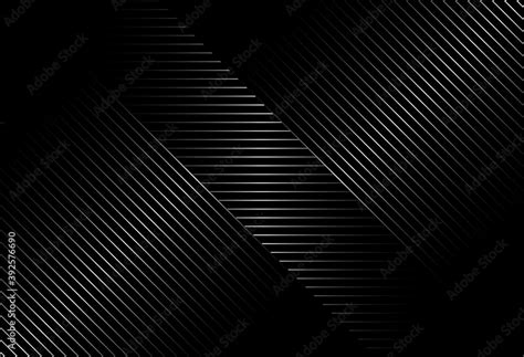 Abstract Black Background With Diagonal Lines Gradient Vector Retro Line Pattern Design
