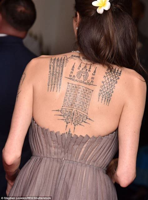 Angelina Jolie Movie Tattoos
