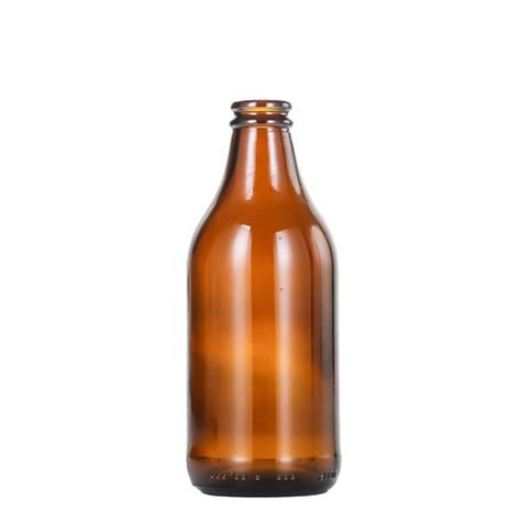 Crown Cap 296ml Amber Beer Glass Bottle Glass Bottle Manufacturer Mc
