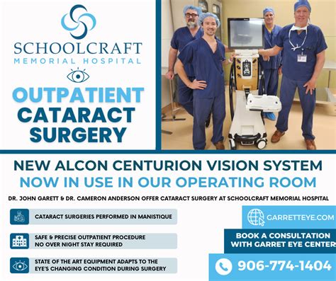 Cataract Surgery At Schoolcraft Memorial Hospital Schoolcraft