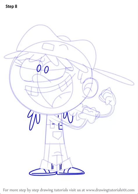 How To Draw Lana Loud From The Loud House The Loud House Step By Step