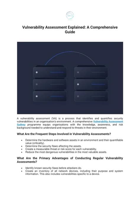 Ppt Vulnerability Assessment Explained A Comprehensive Guide