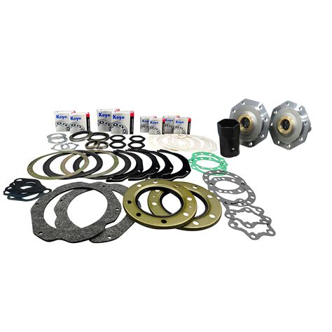 Swivel Hub Wheel Bearing And Seal Kit With Spindles For Toyota Landcruis