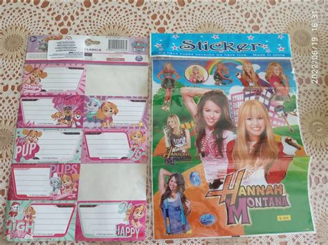 Етикети и стикери за момичета Други Пловдив Етикети с Пес патрул и